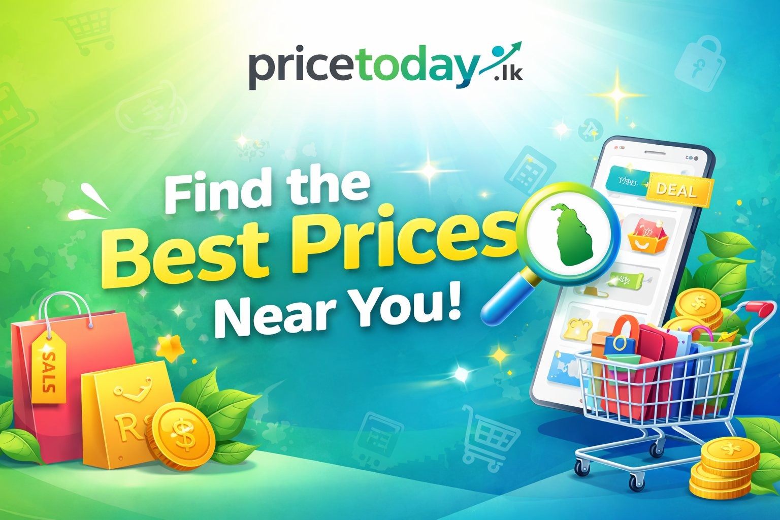 PriceToday.lk — Find the Best Prices Near You in Sri Lanka